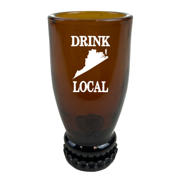 Virginia Drink Local Beer Bottle Shot Glass - Torched Products